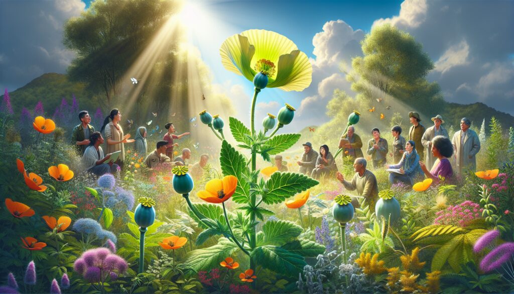 venadillo planta medicinal - MasPlantillas