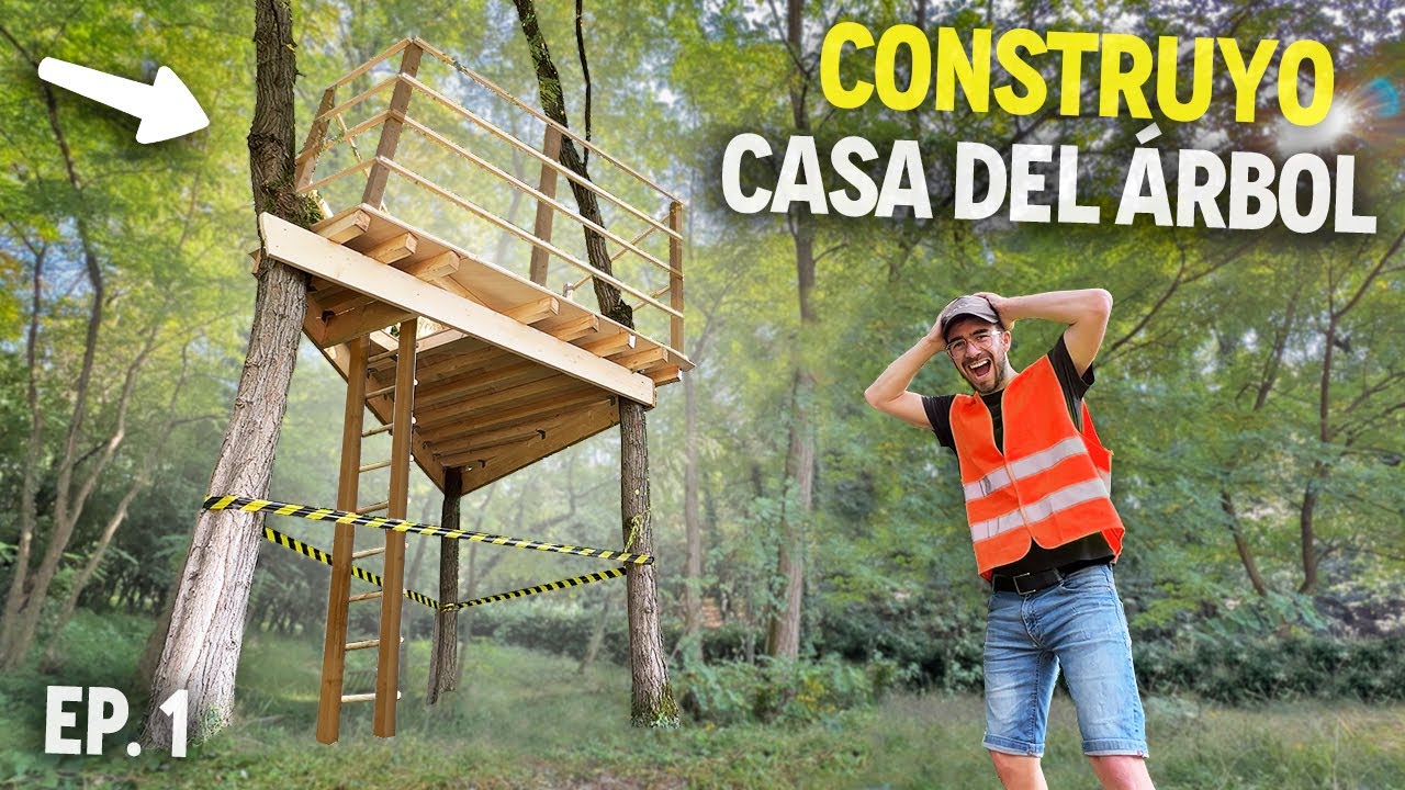Cómo construir una casita en el árbol paso a paso - MasPlantillas
